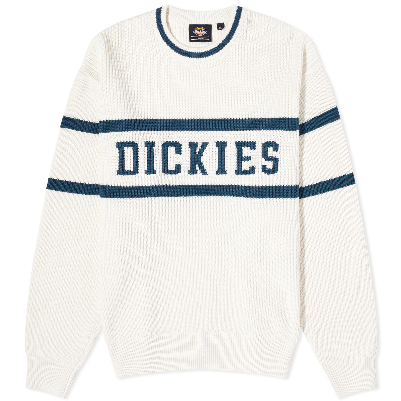 Dickies Melvern Crew Knit Ecru | END. (AU)