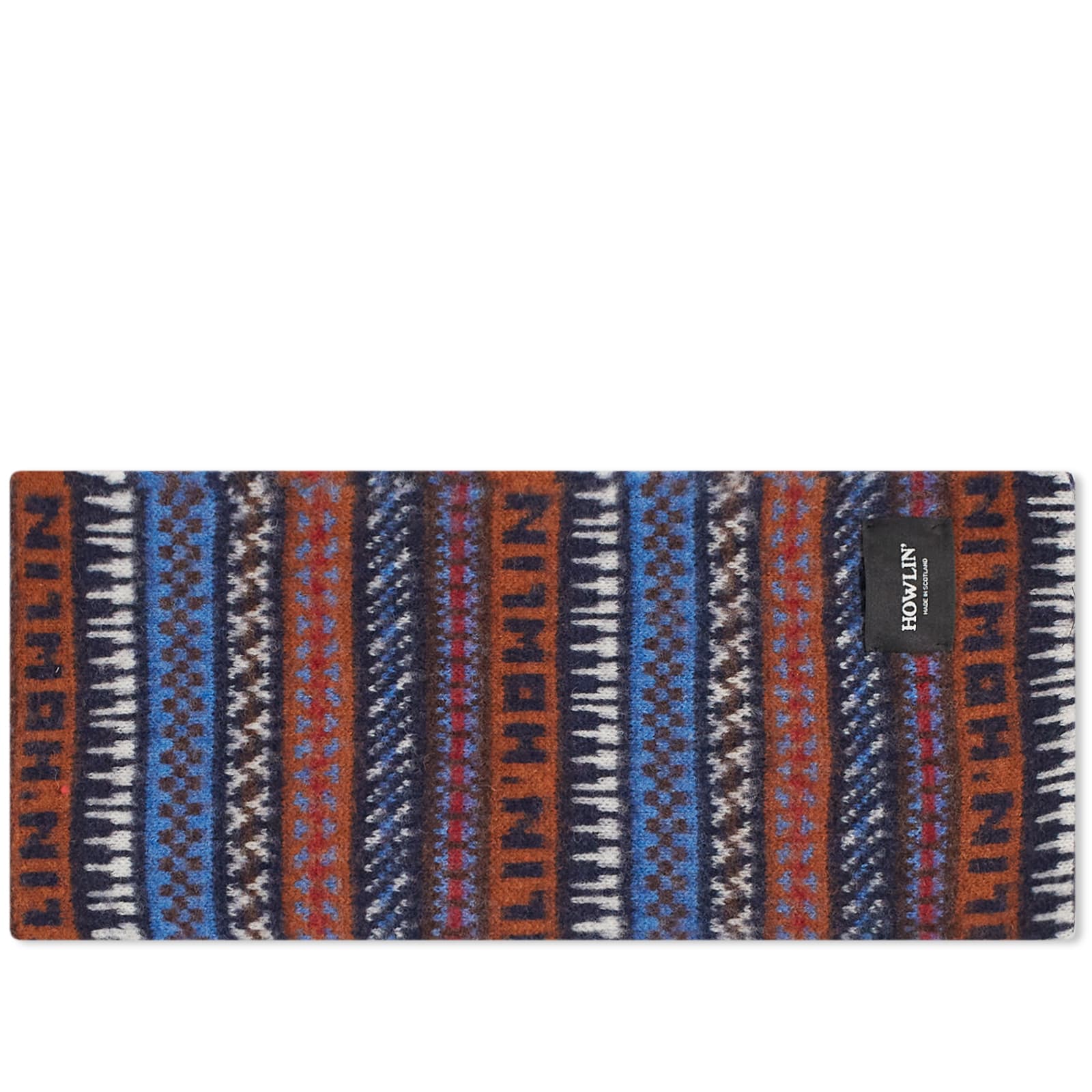 Howlin' Piano Scarf Navy | END. (GB)