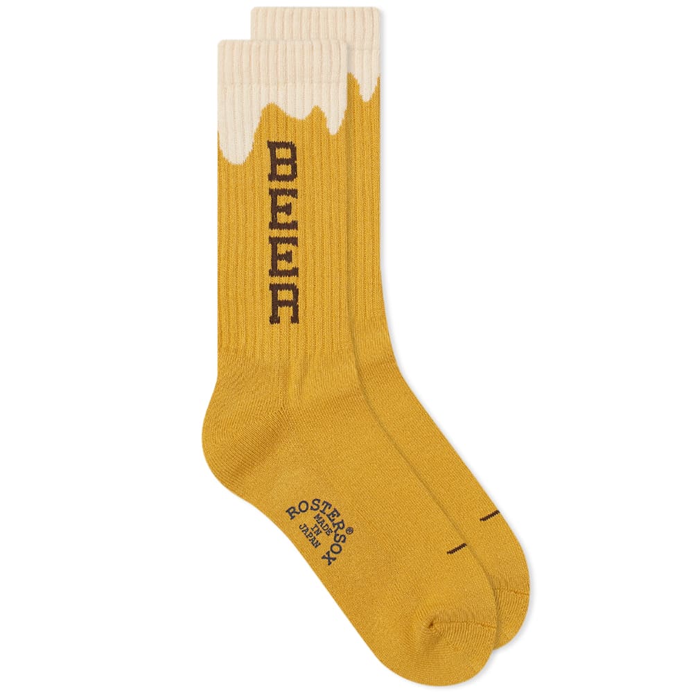 Rostersox Beer Sock Yellow | END. (AR)