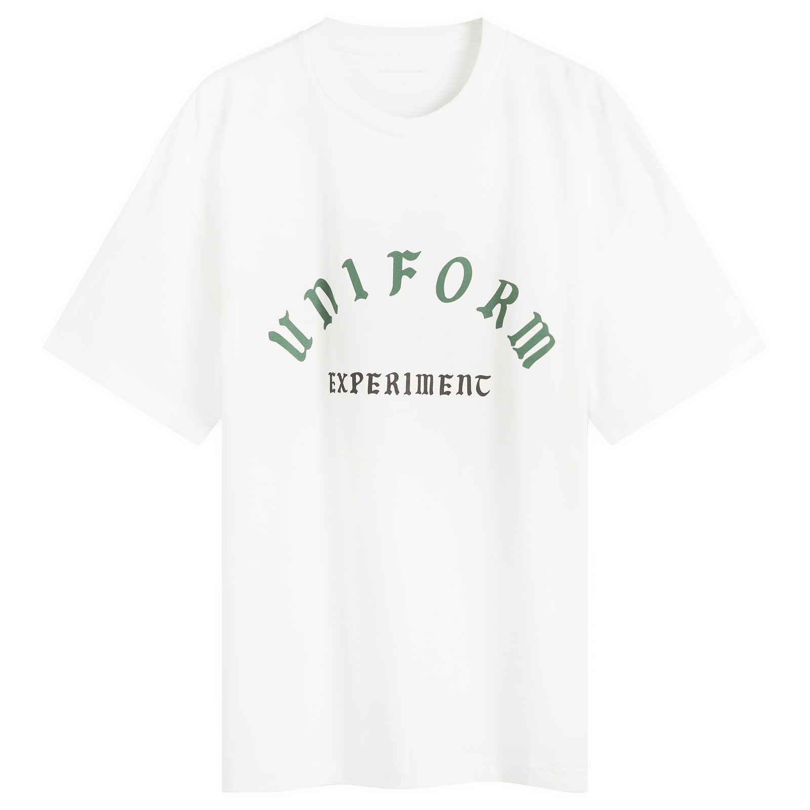 Uniform Experiment Old School T-Shirt White | END. (US)