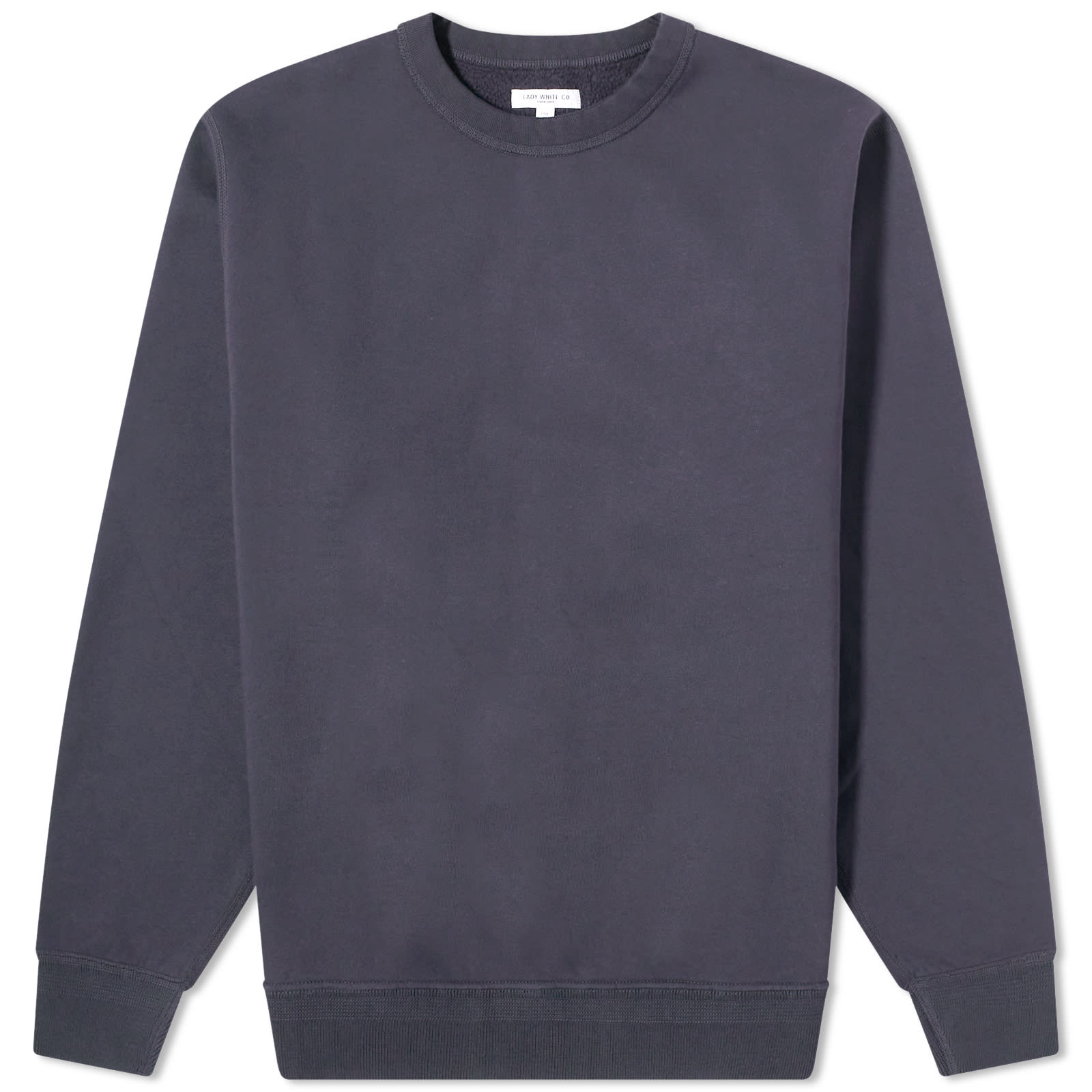 Lady White Co. Crew Neck Sweat Pitch Navy | END. (US)