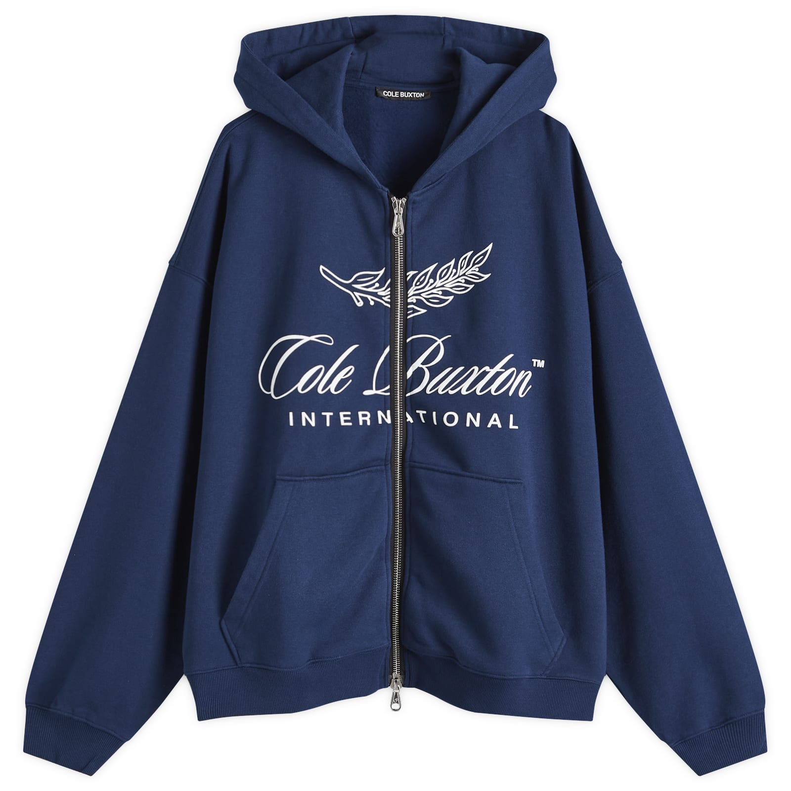 Cole Buxton International Zip Hoodie Navy | END. (US)