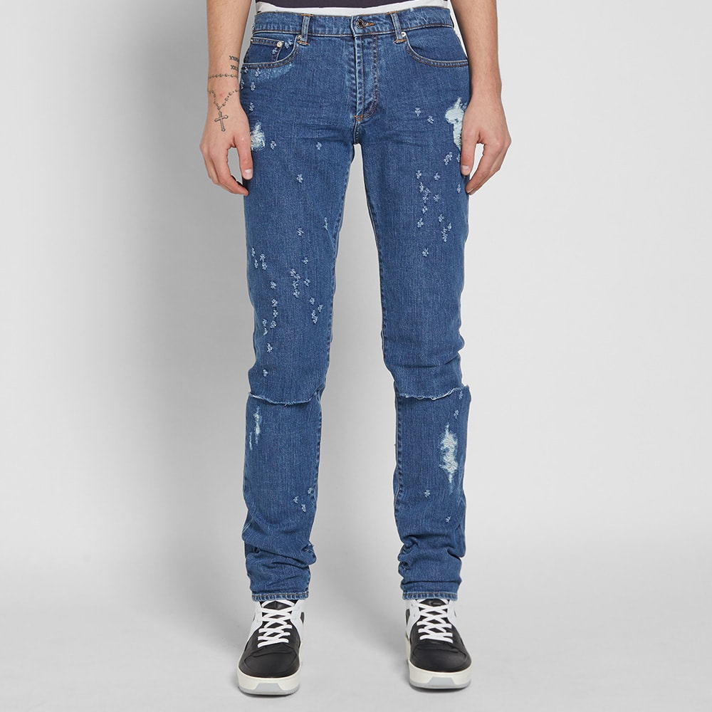 Givenchy Distressed Rico Slim Jean Denim | END. (US)