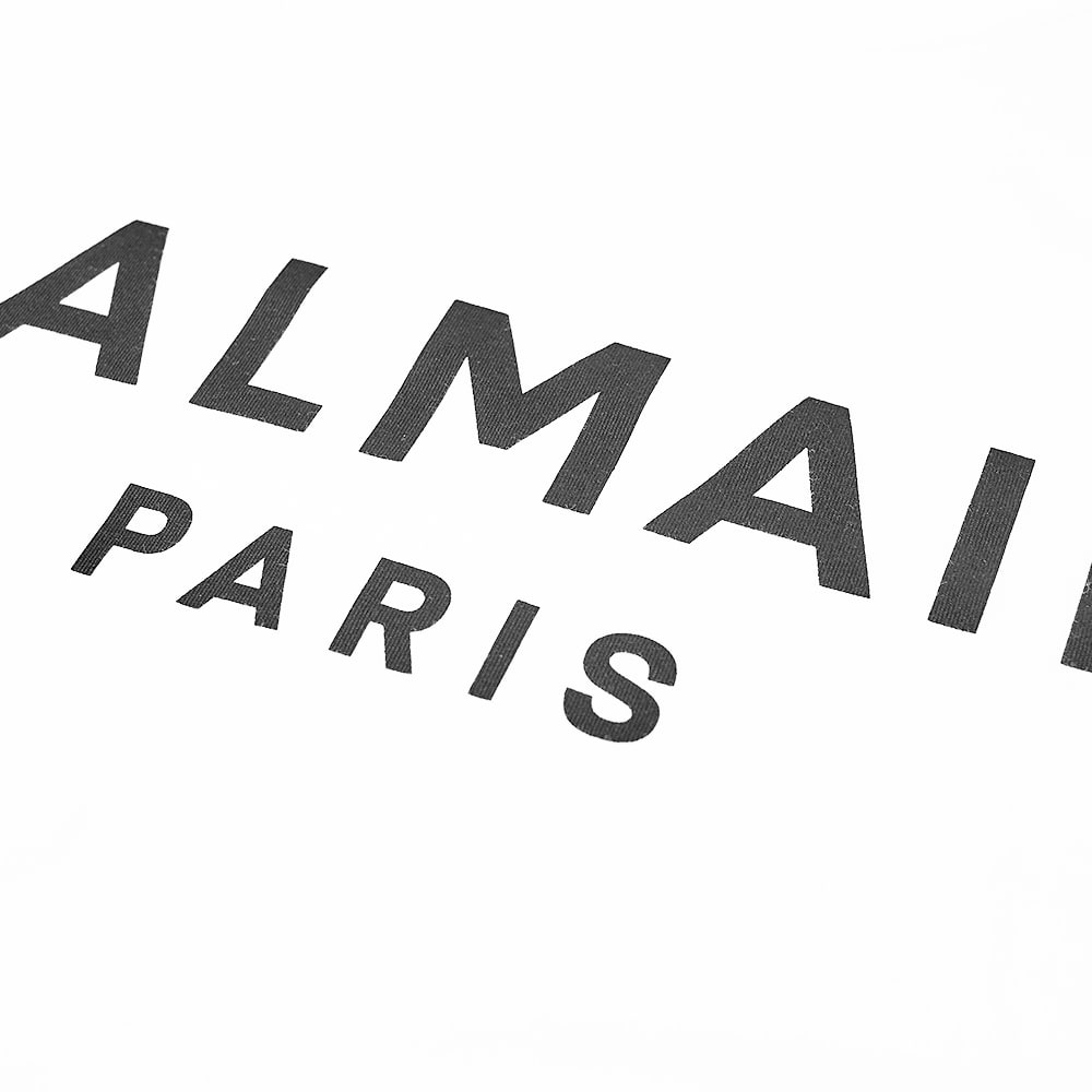 Balmain Paris Logo Tee White & Black | END. (US)