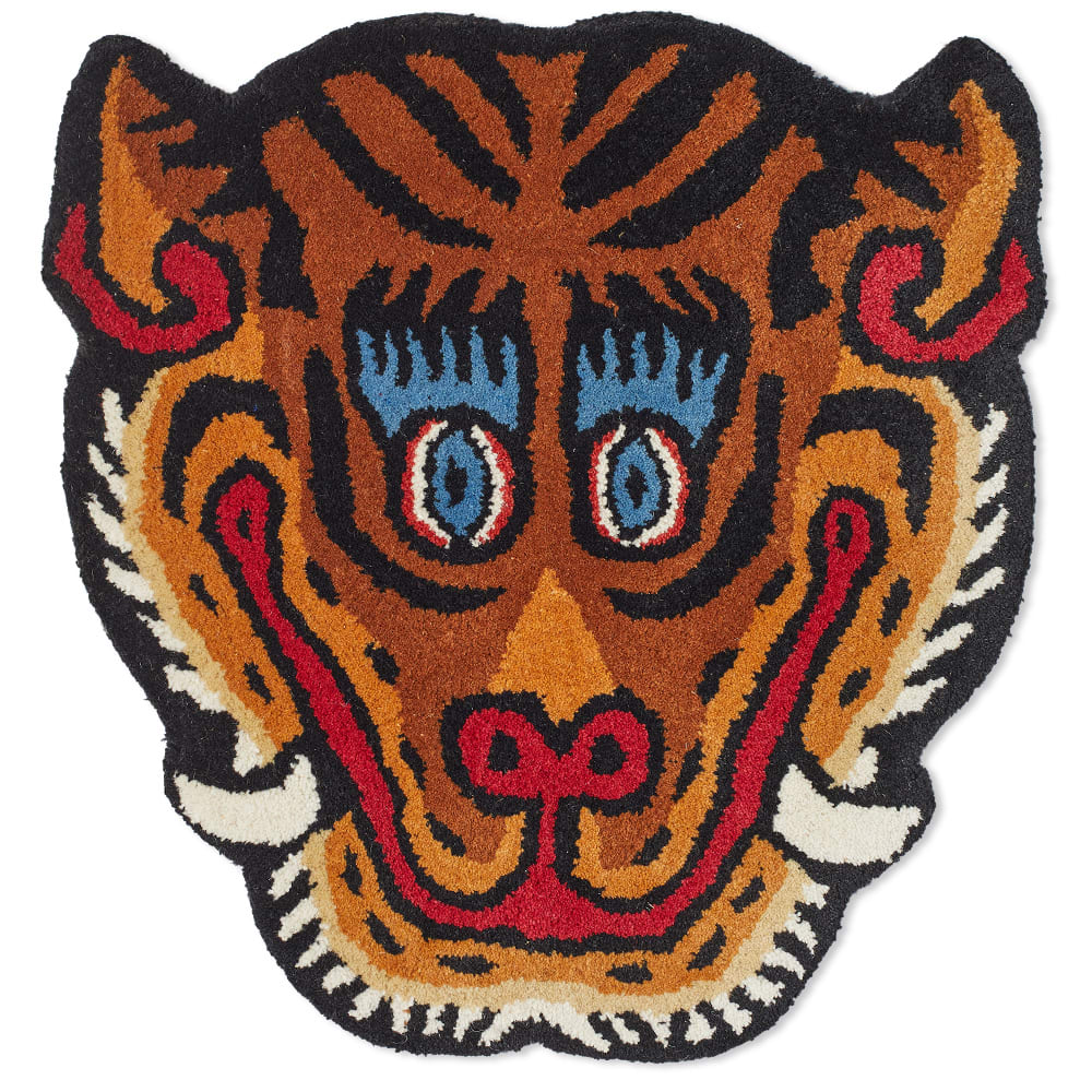 Bongusta Burma Tiger Face Rug Multi | END. (US)