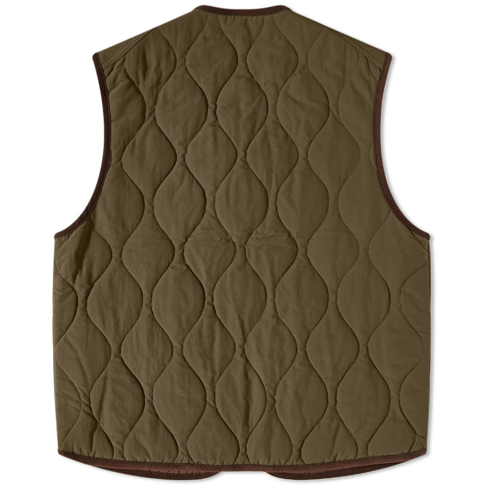 Drake's Quilted Gilet Olive | END. (US)