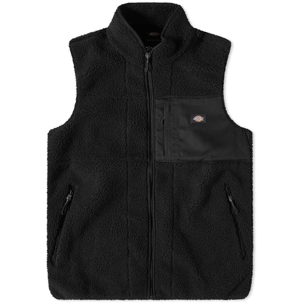 Dickies Red Chute Fleece Vest Black | END. (KR)