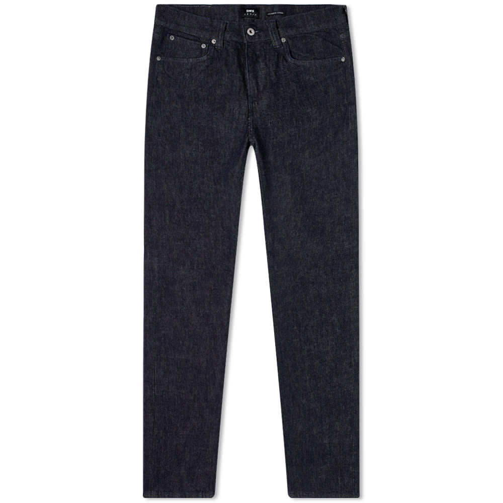 Edwin ED-80 Slim Tapered Jeans Rinsed 12.8oz Yuuki Blue | END. (KR)