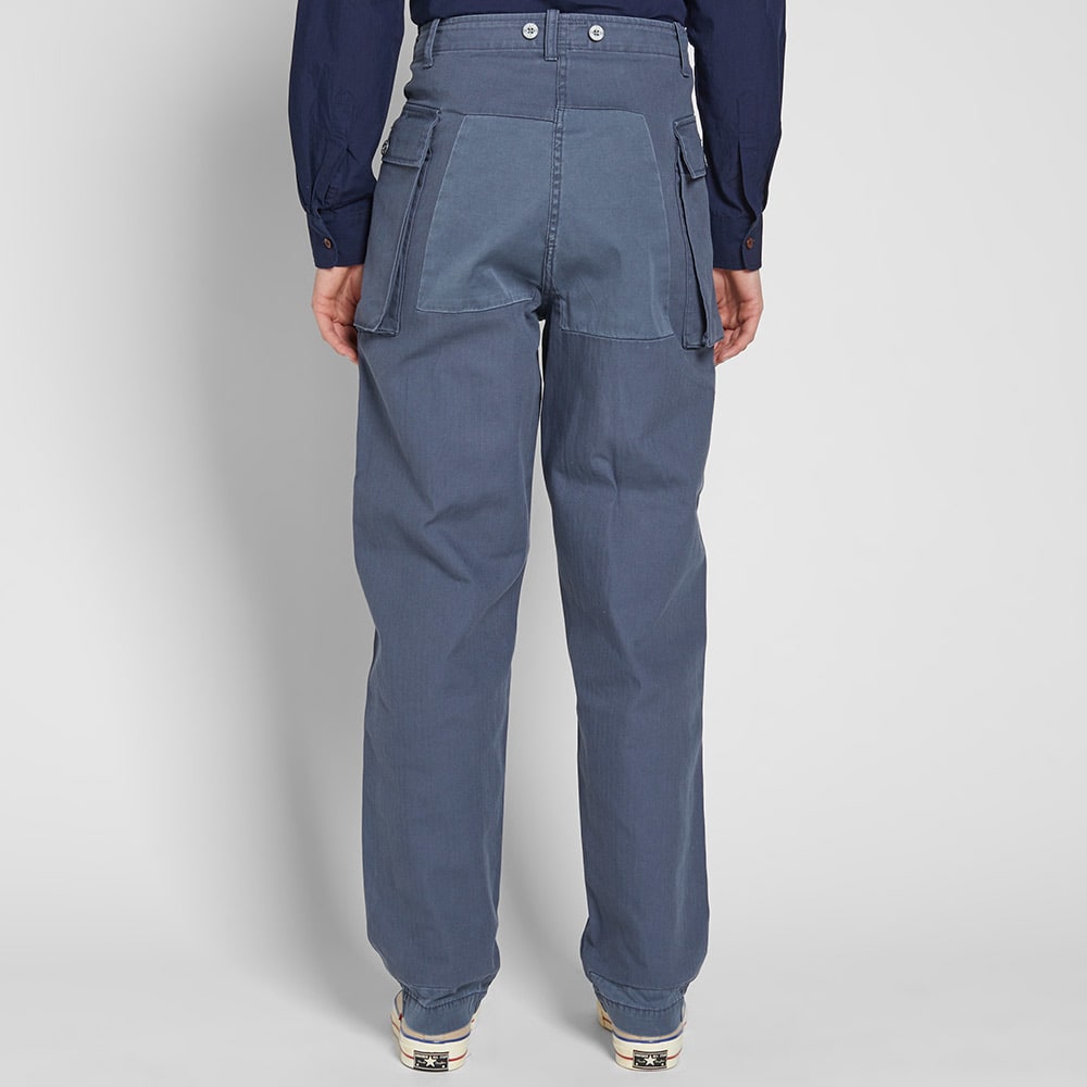 Nigel Cabourn x Lybro USMC Combat Pant Washed Blue | END. (US)