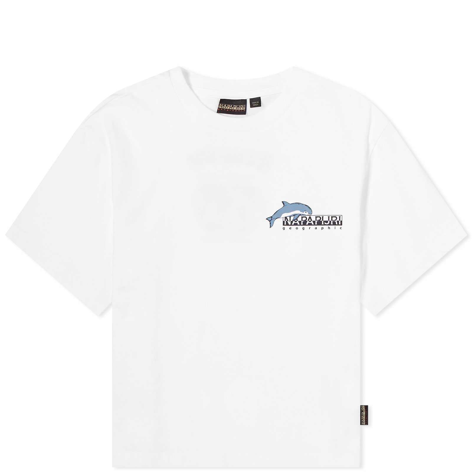 Napapijri Chira Crop T-Shirt Bright White | END. (US)