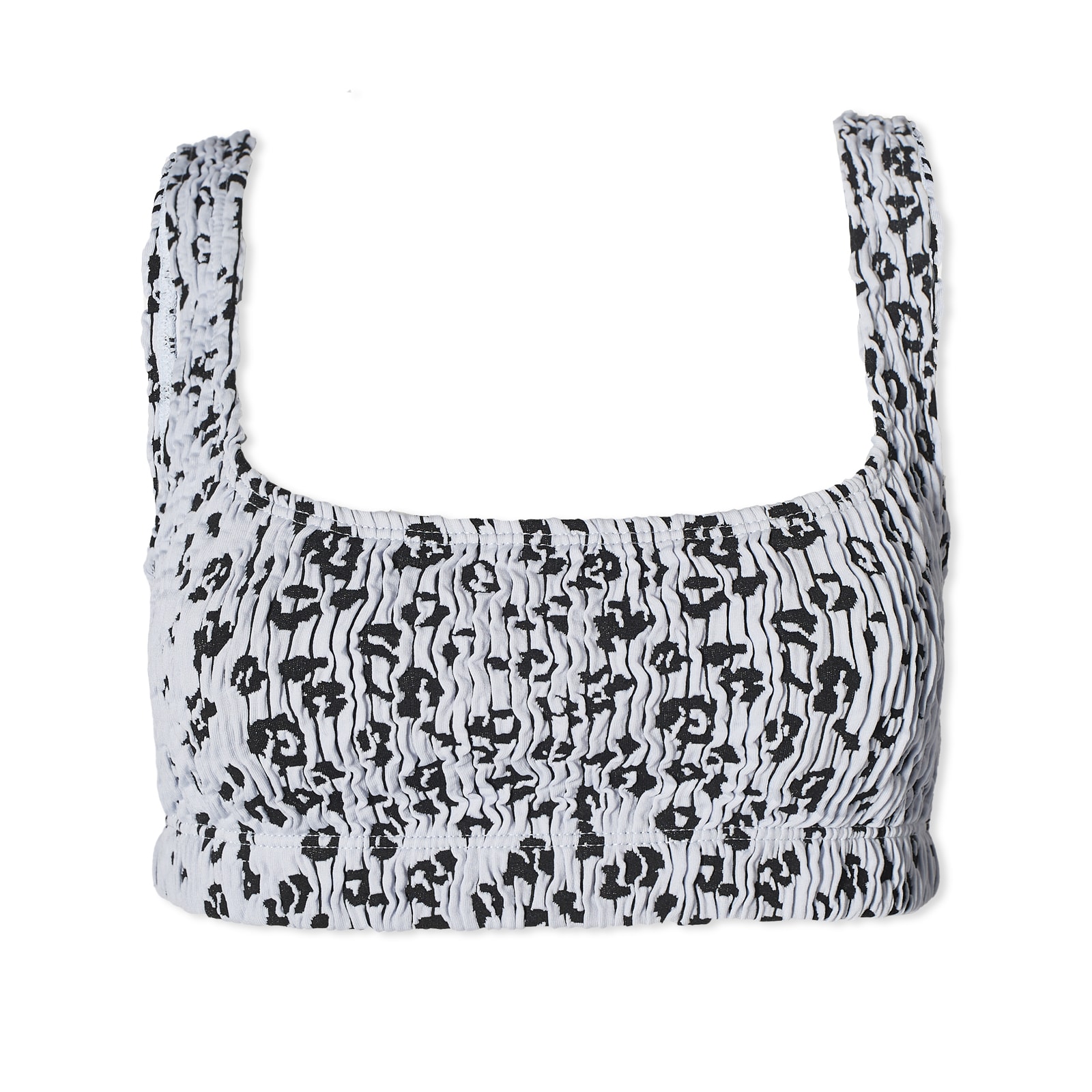 Good American Leopard Scoop Bra Glass Leopard | END. (AU)