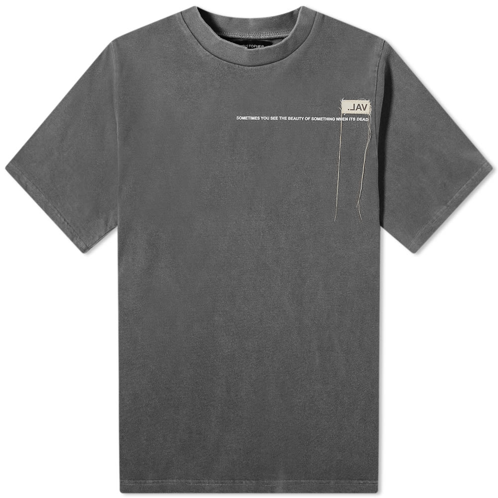 Val Kristopher Logo T-Shirt Washed Black | END. (US)