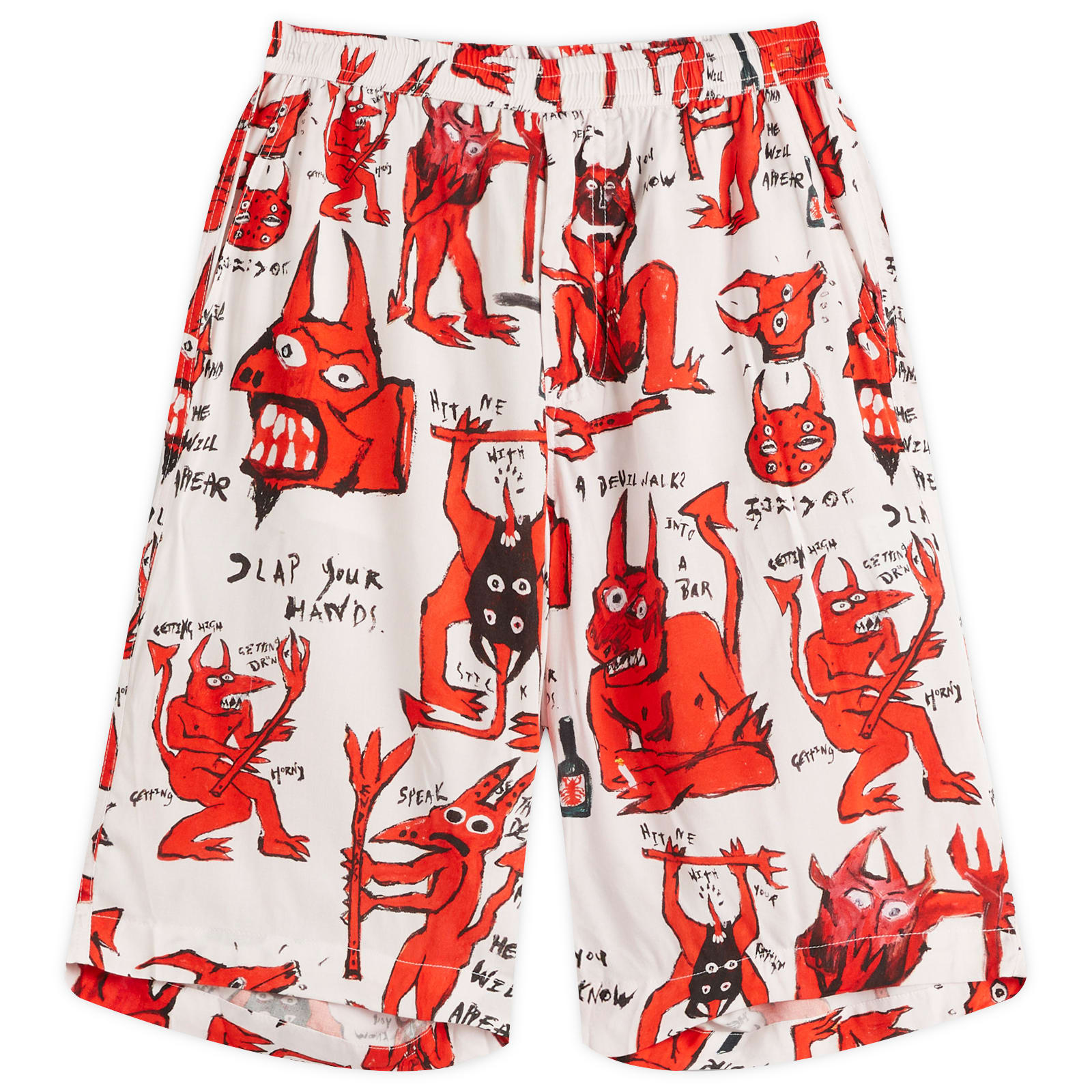 Endless Joy Devil Shorts White | END. (US)