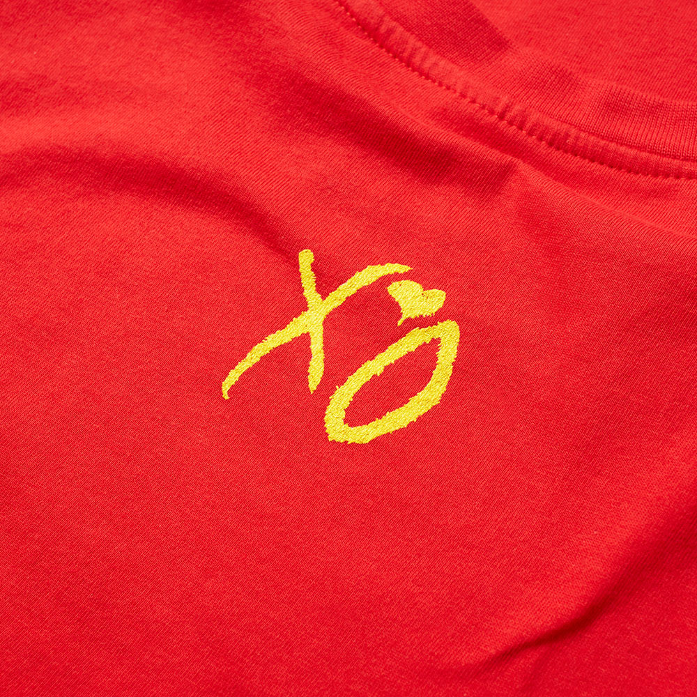 The Weeknd Long Sleeve Symbols Tee Red | END. (ES)