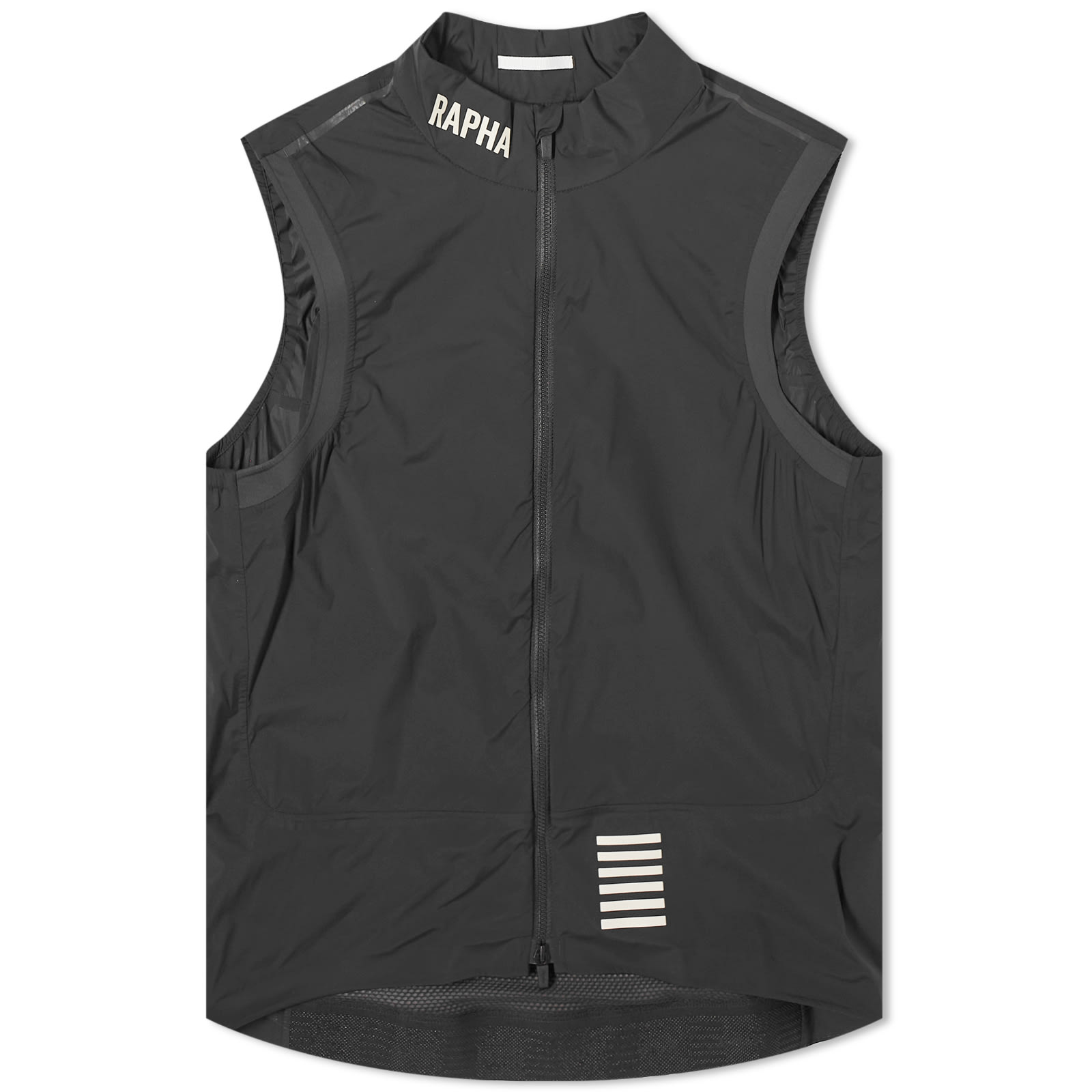 Rapha Pro Team Lightweight Gilet Black & White | END. (US)