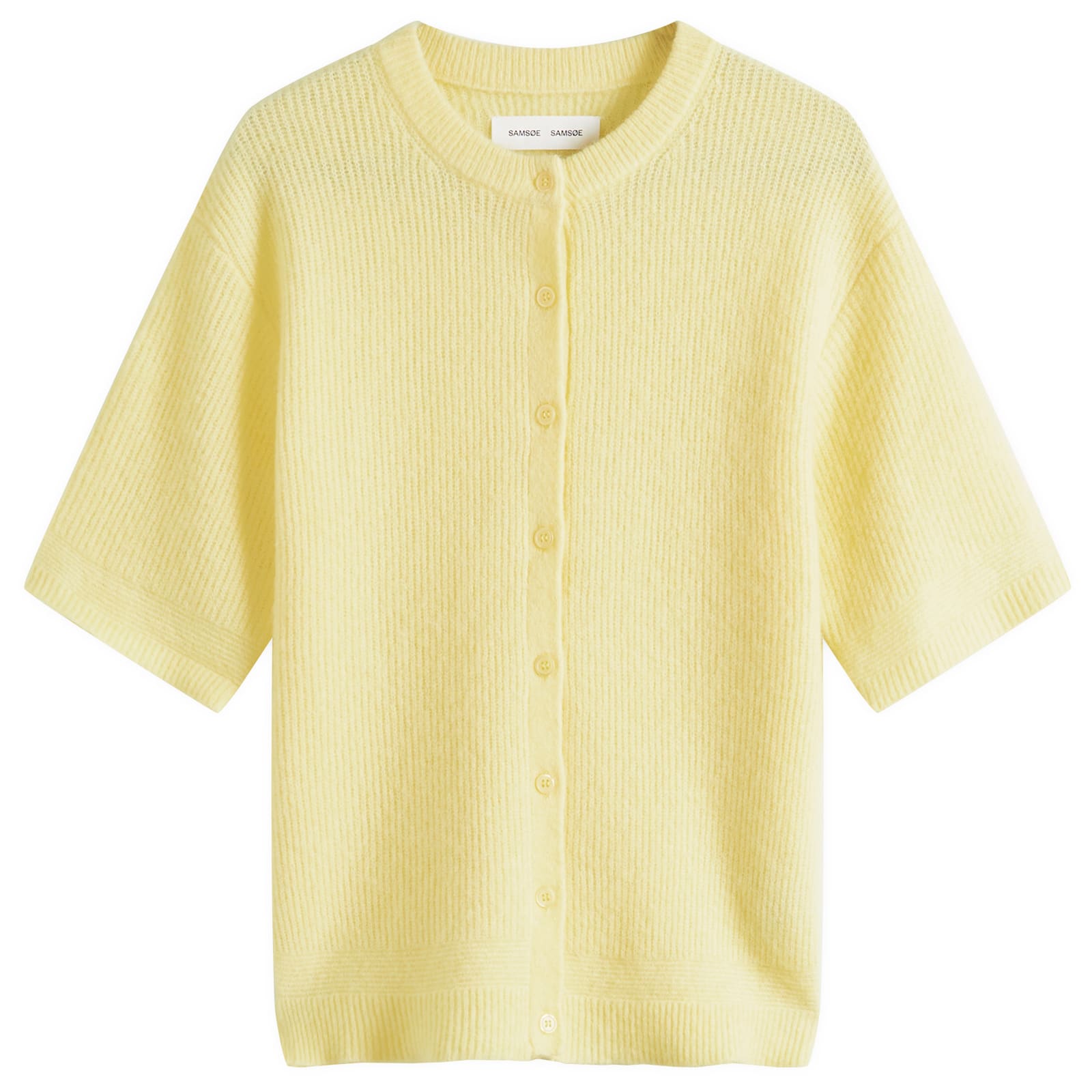 Samsøe Samsøe Saanouria Short Sleeve Cardigan Flan | END. (AR)