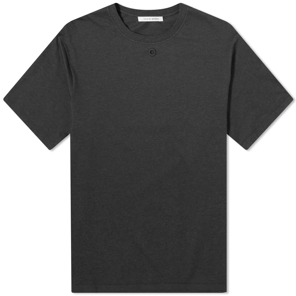 Craig Green Embroidered Hole T-Shirt Dark Grey | END. (US)