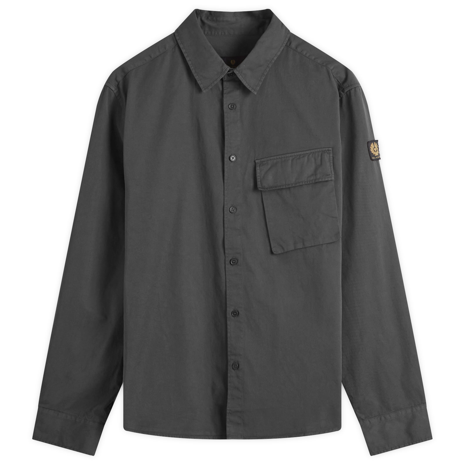 Belstaff Scale Garment Dyed Shirt Grey Melange | END. (KR)