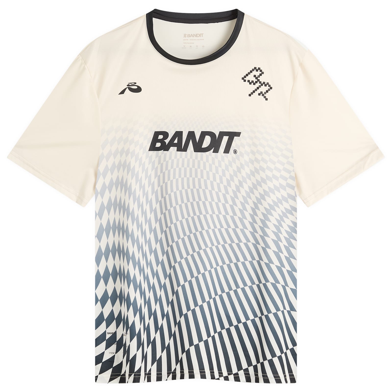 Bandit Drift SS Printed Performance T-Shirt Undulating Gradient Check ...