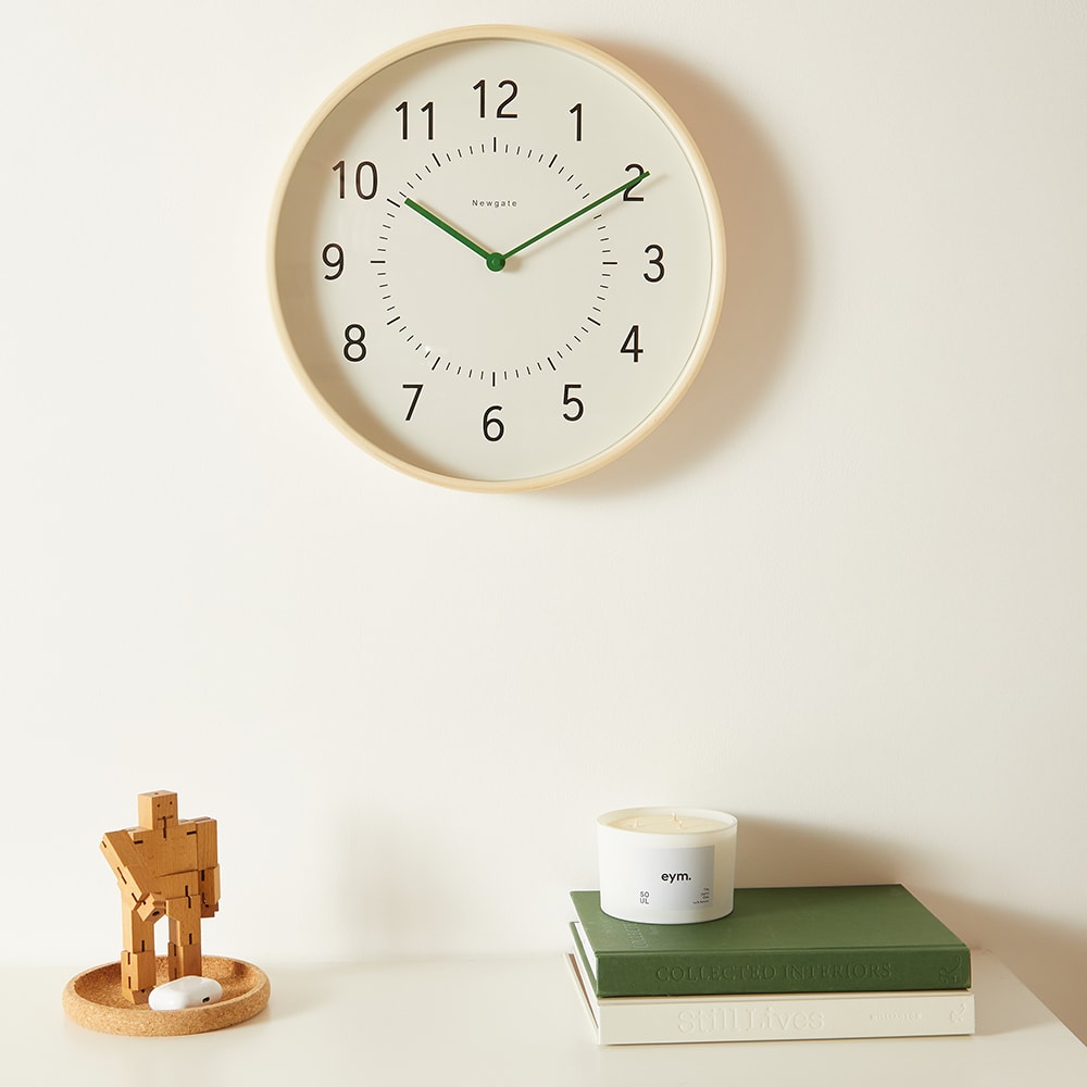 Newgate Clocks Monopoly Wall Clock Green | END. (AU)