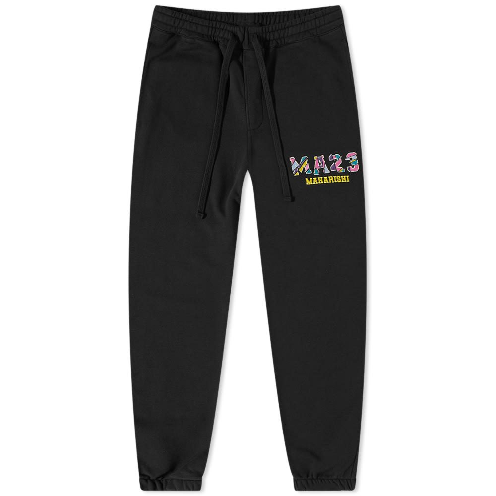 Maharishi MA23 Embroidered Sweat Pant Black | END. (SG)