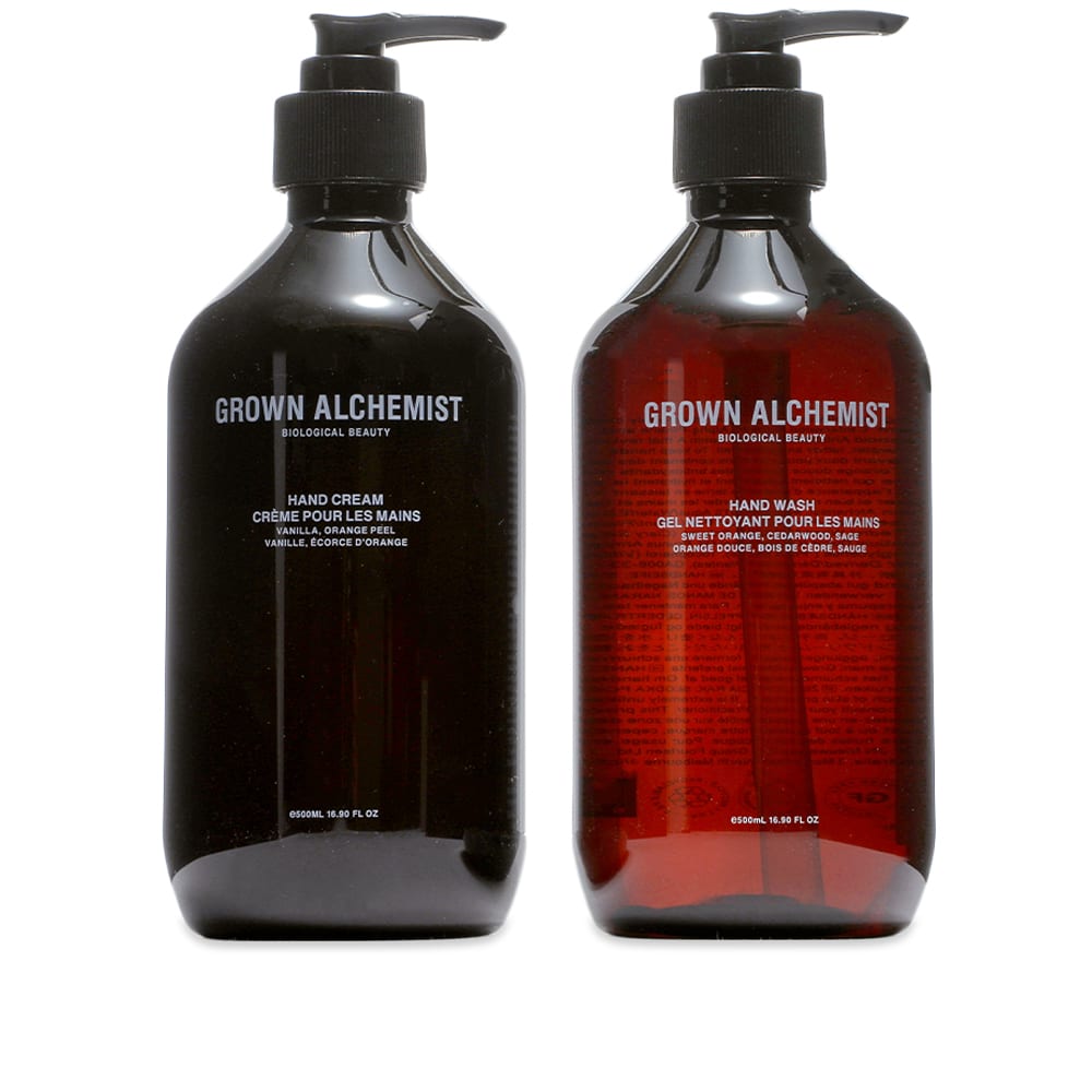 Grown Alchemist Hand Wash & Hand Cream Set 2x 500ml | END. (GB)