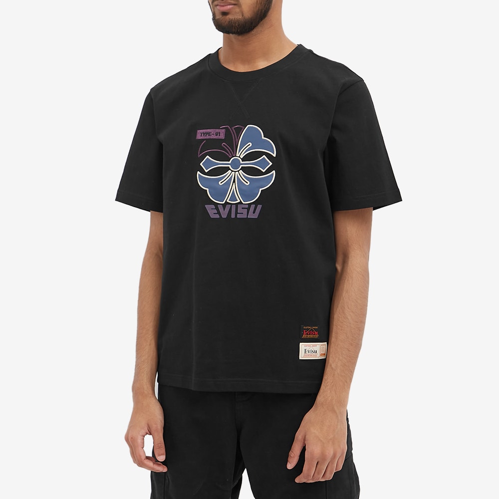 Evisu Flower Logo Tee Black | END. (Global)