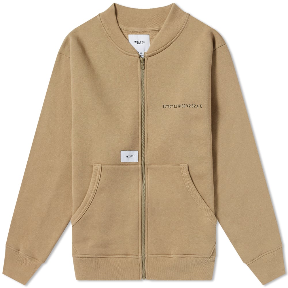 WTAPS Gps Zip Through Bomber Jacket Coyote Brown | END. (GB)