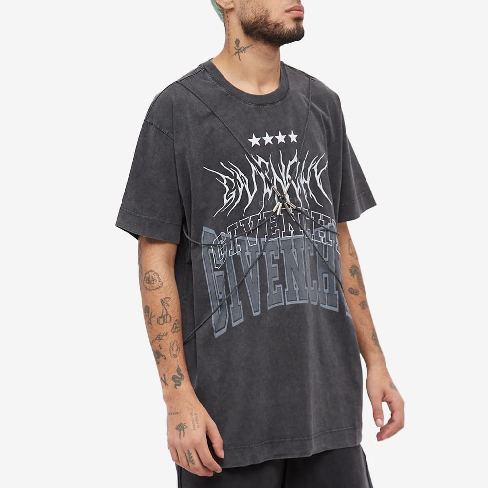 Givenchy Multi Logo Harness Tee Grey | END. (US)