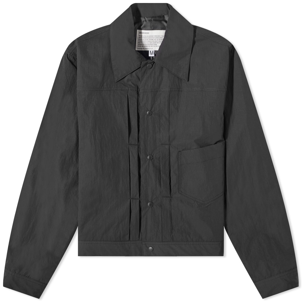Uniform Bridge Nylon Trucker Jacket Black | END. (US)