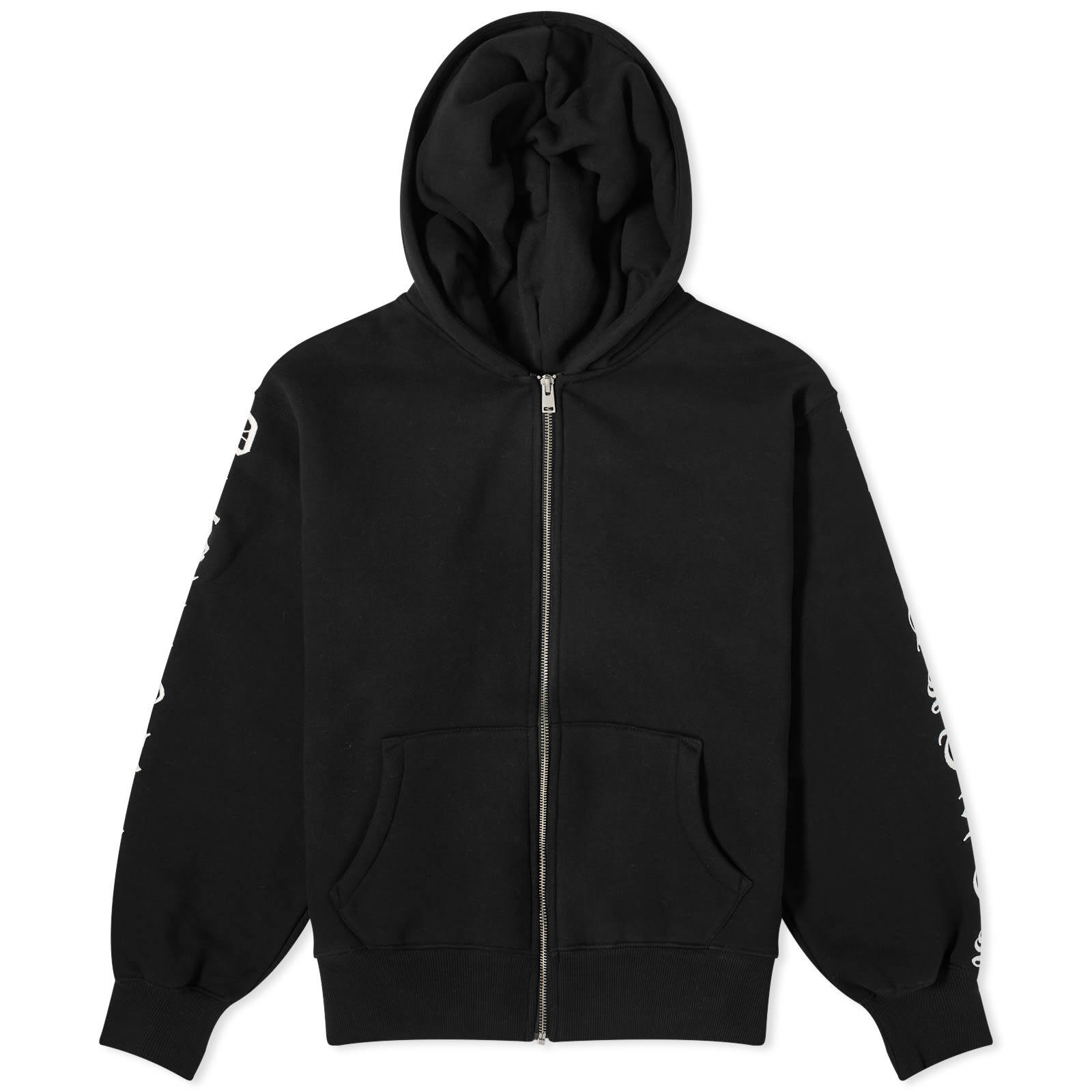 Pleasures Oe Zip Up Hoodie Black | END. (KR)