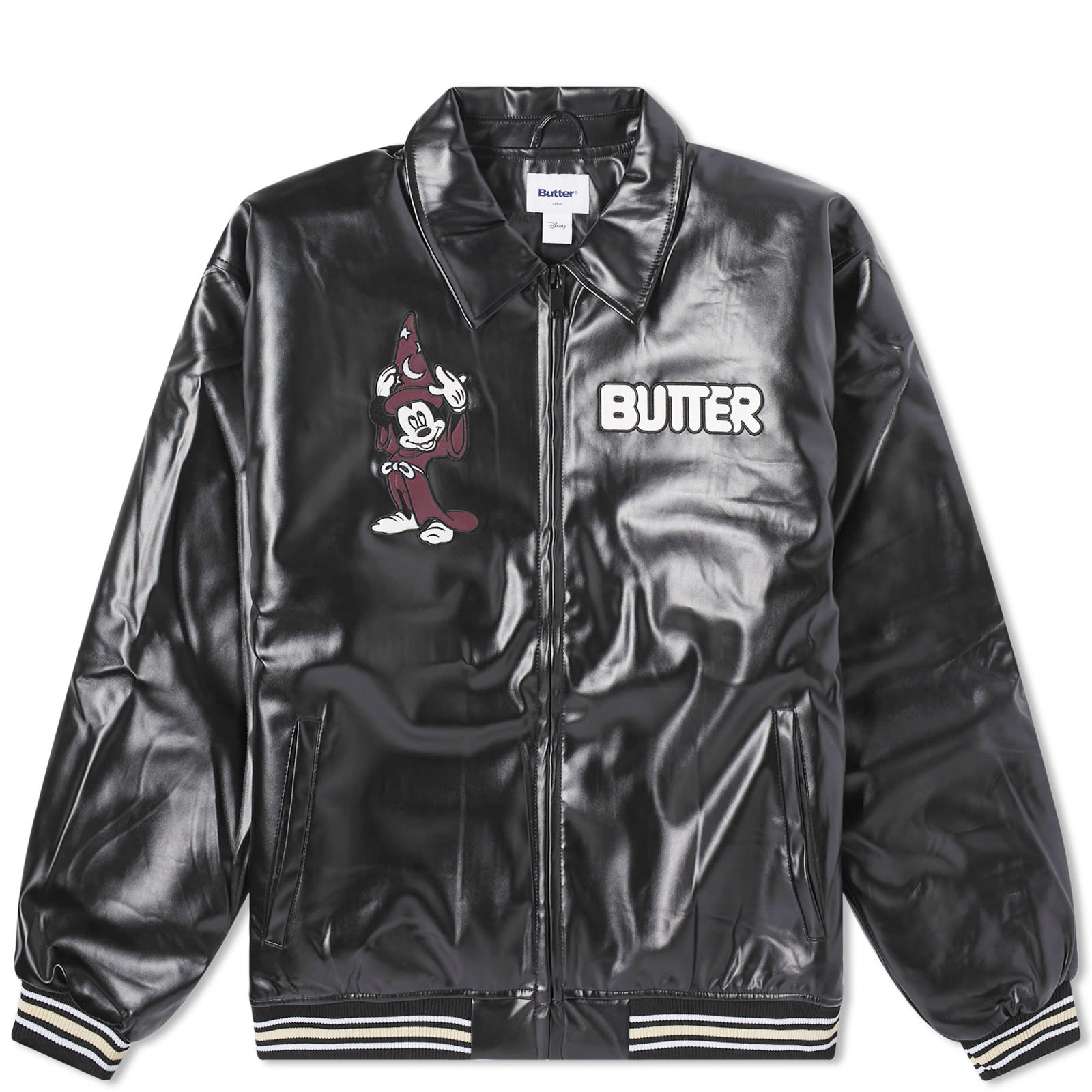 Butter Goods x Disney Fantasia Bomber Jacket Black | END. (GB)