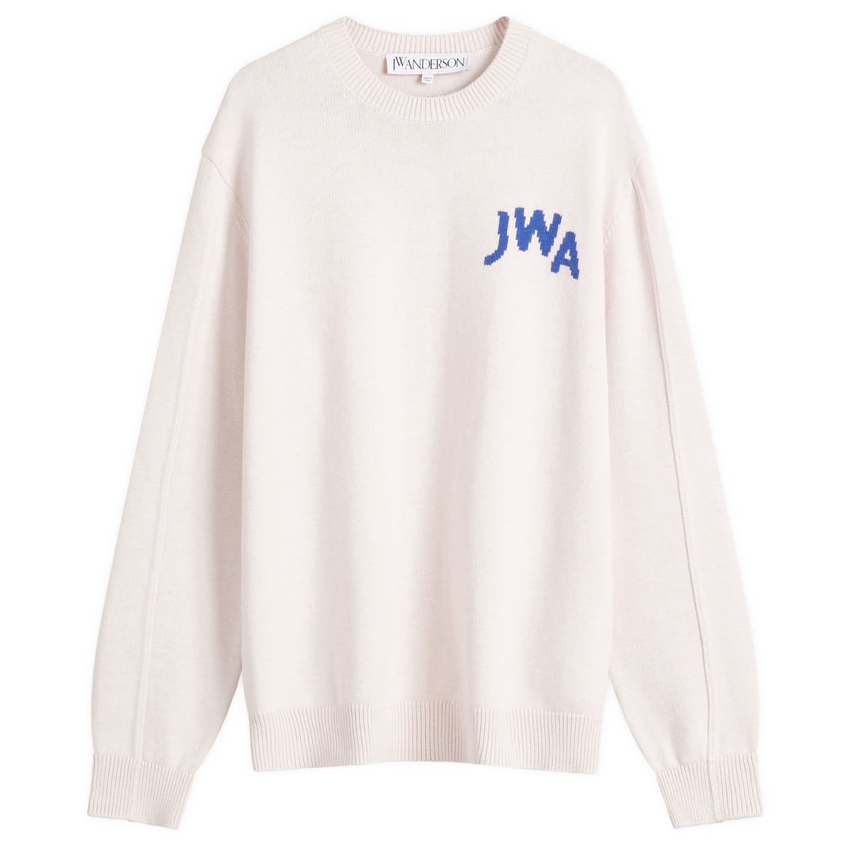 JW Anderson JWA Crew Neck Jumper Blush | END. (GB)