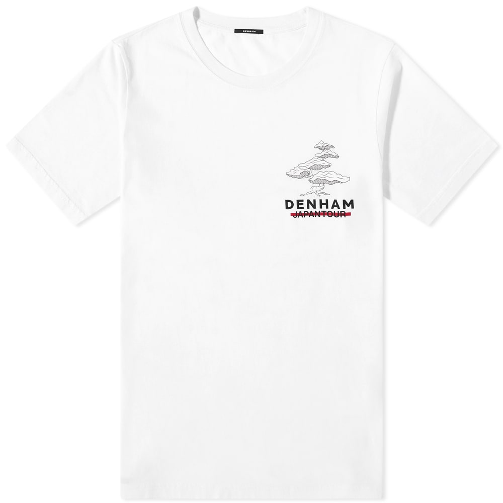 Denham Japan Tour Tree Chest Logo T-Shirt White | END. (US)