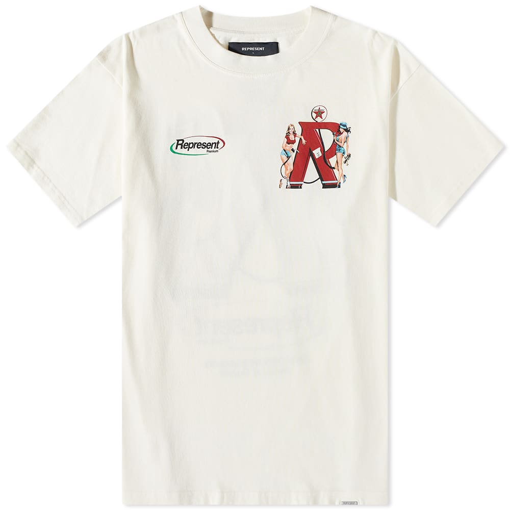 Represent Premium T-Shirt Flat White | END. (GB)