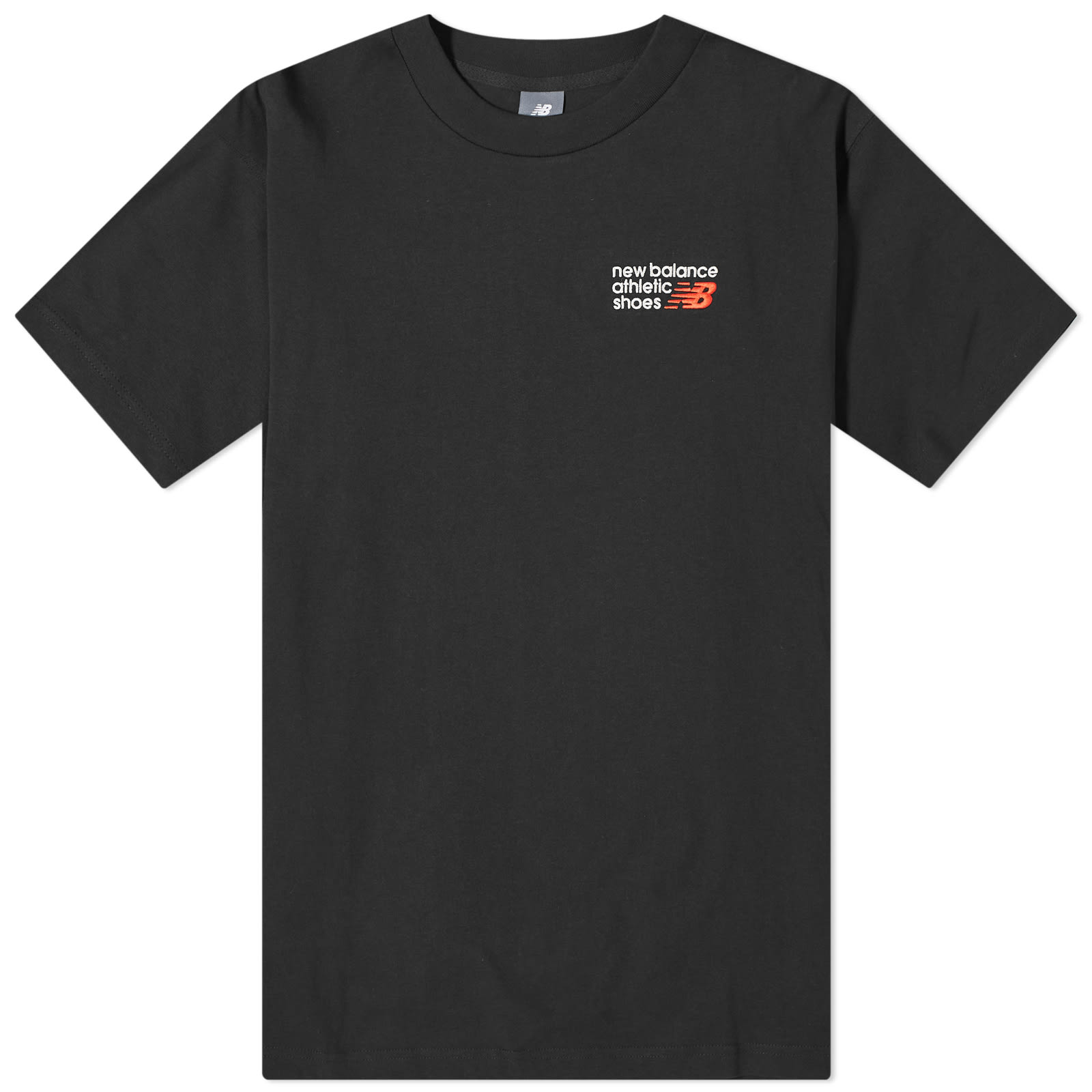 New Balance NB Athletics Premium Logo Relaxed Tee Black | END.