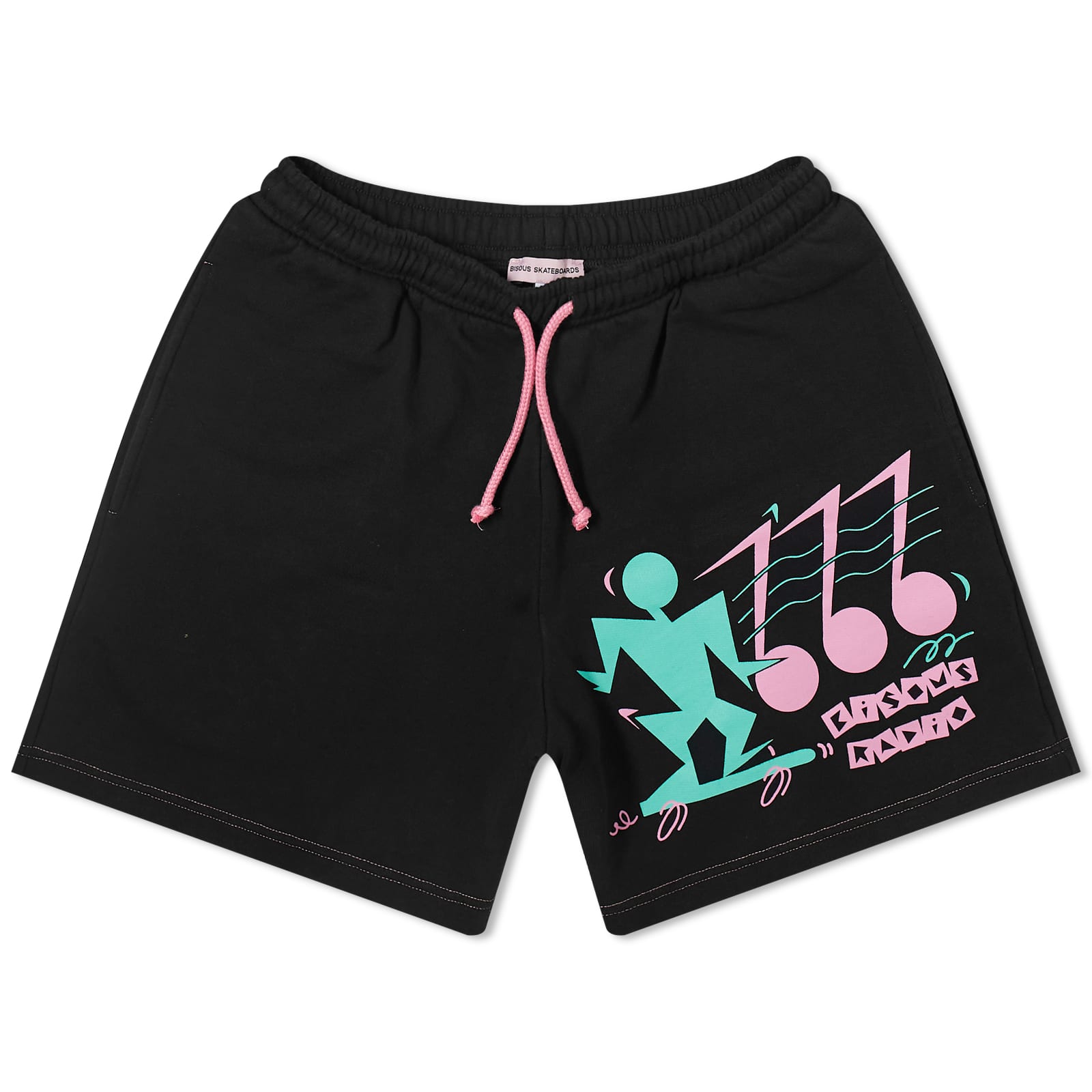 Bisous Skateboards Radio Skate Shorts Black | END. (NZ)