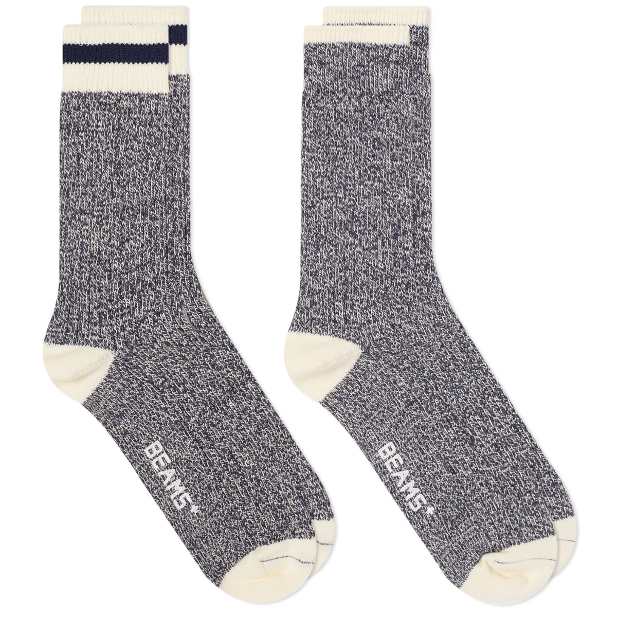 Beams Plus Rag Sock New Navy | END. (US)
