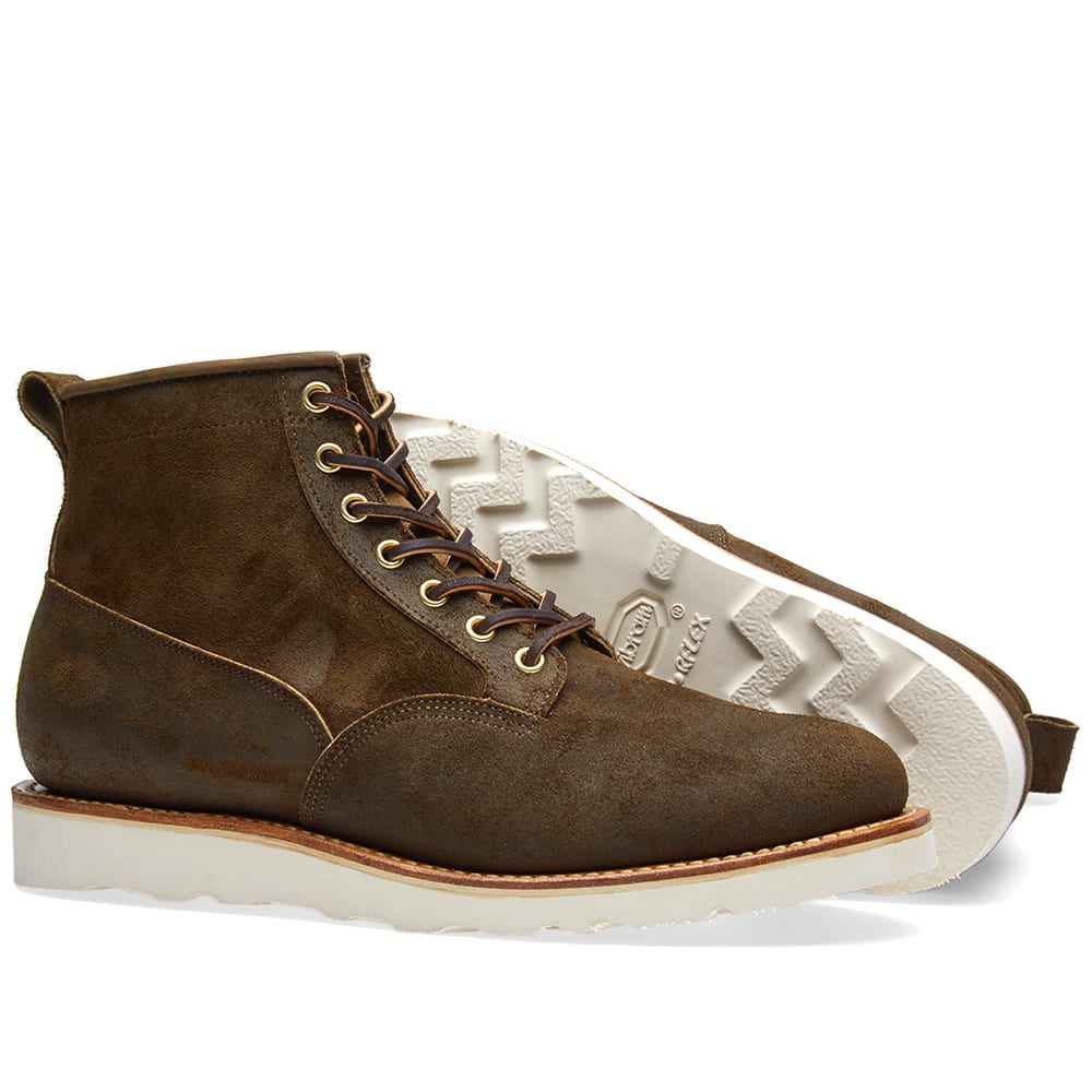 Viberg Scout Boot Mushroom Chamois Roughout | END. (US)