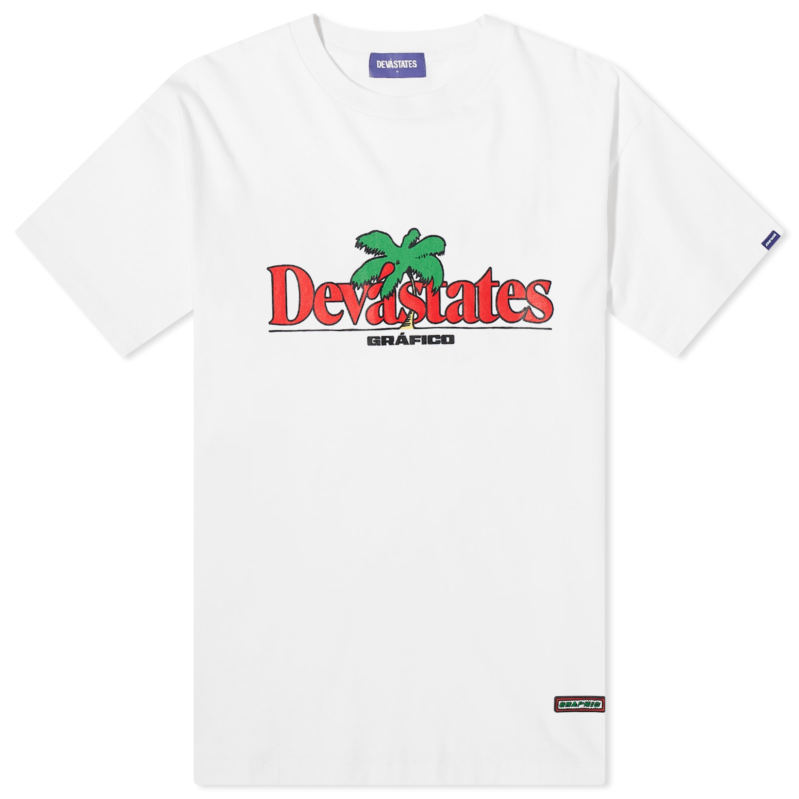 Deva States Grafico T-Shirt White | END. (US)