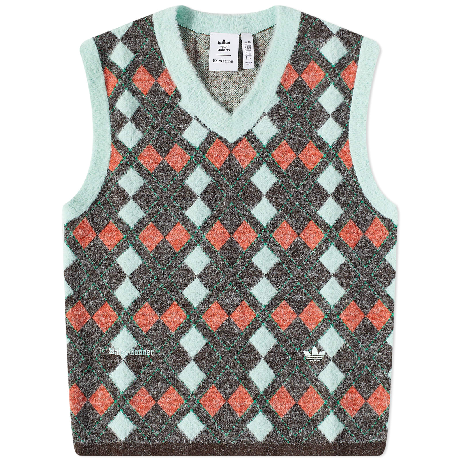 Adidas Consortium x Wales Bonner Knitted Vest Multi | END. (AU)