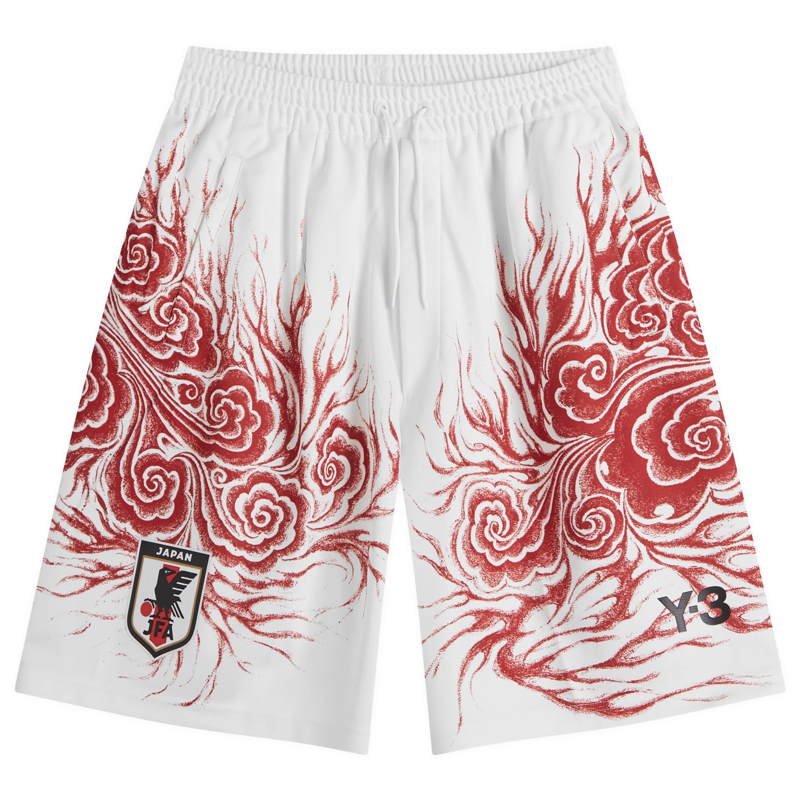 Y-3 JAF GFX Shorts White | END. (US)