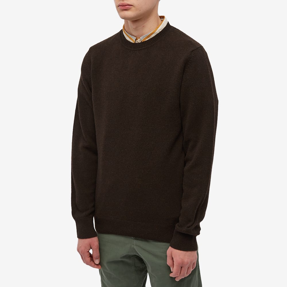 Norse Projects Sigfred Lambswool Crew Knit Truffle | END. (KR)