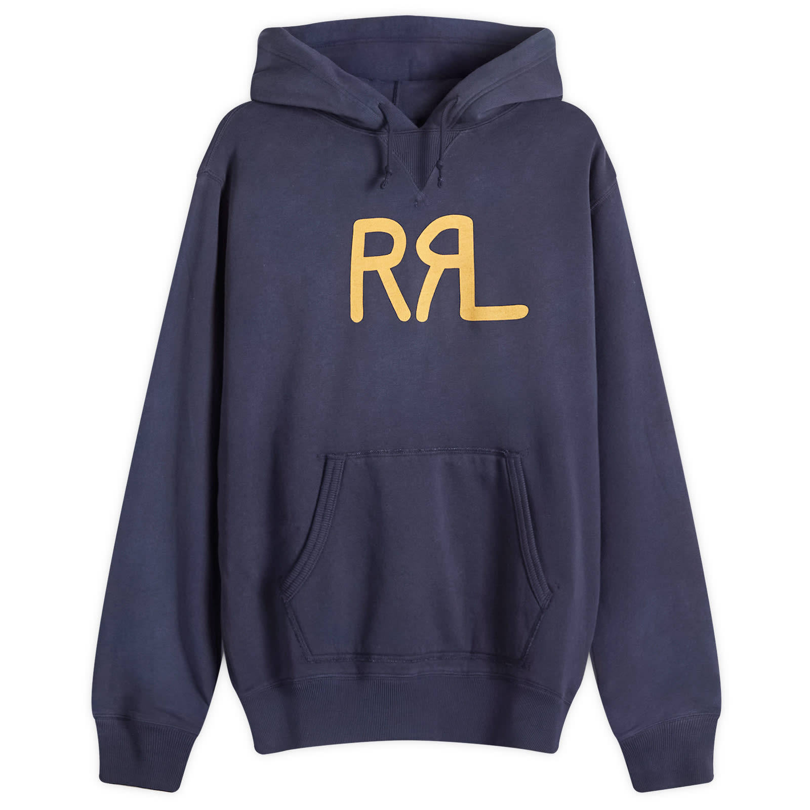 RRL Long Sleeve Hooded Pullover Faded Navy | END. (KR)