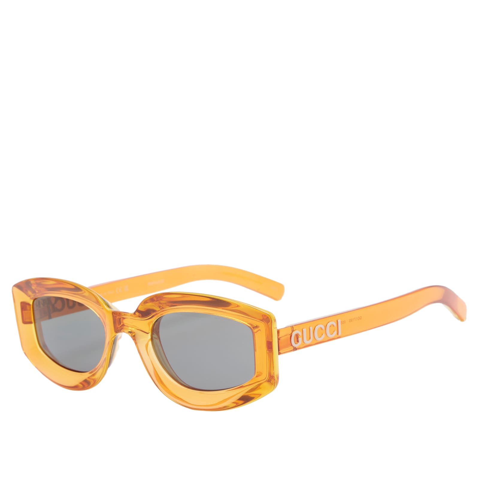 Gucci Sunset Boulevard Sunglasses Orange & Grey | END. (US)