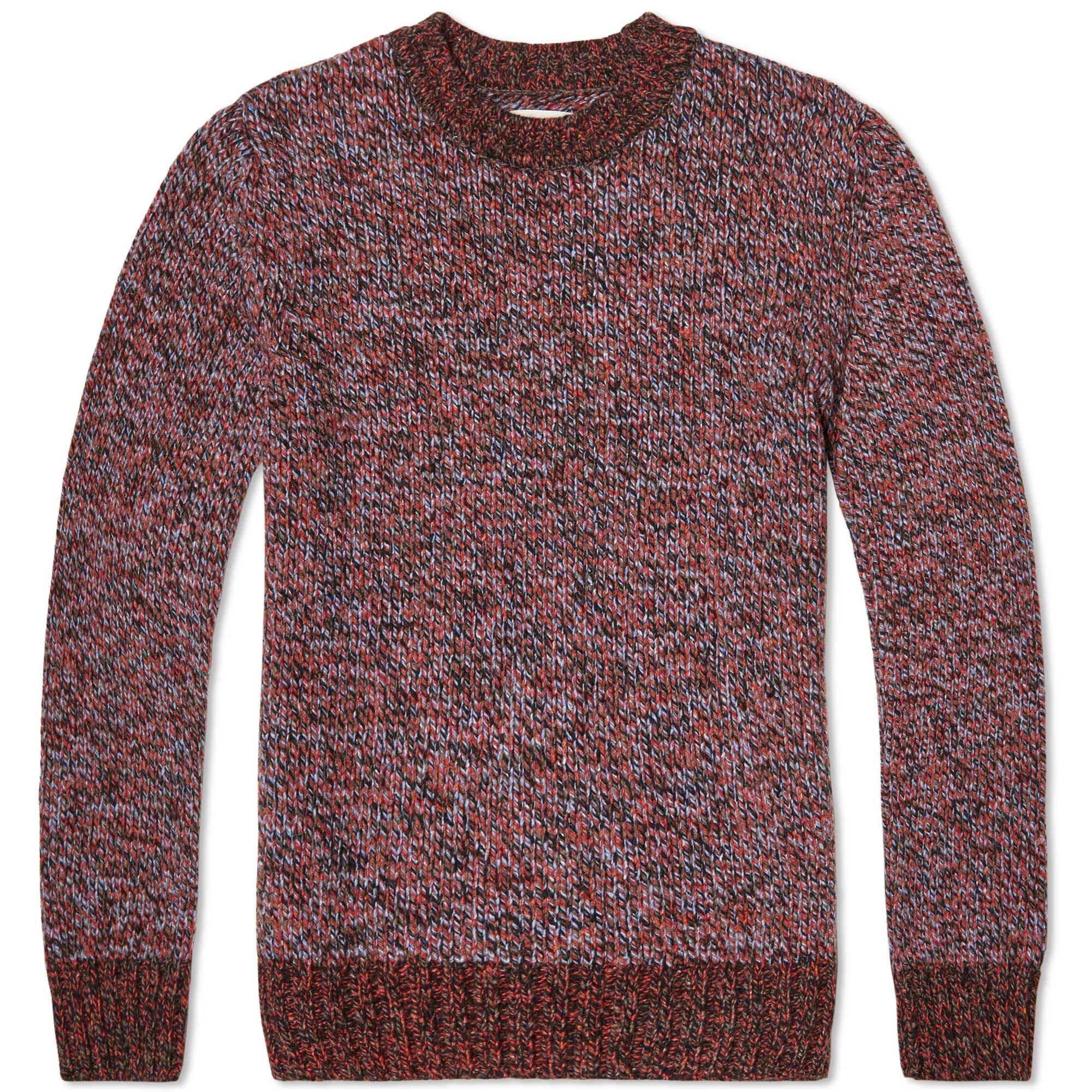 Edwin Dock Sweater Wine Mixed | END.