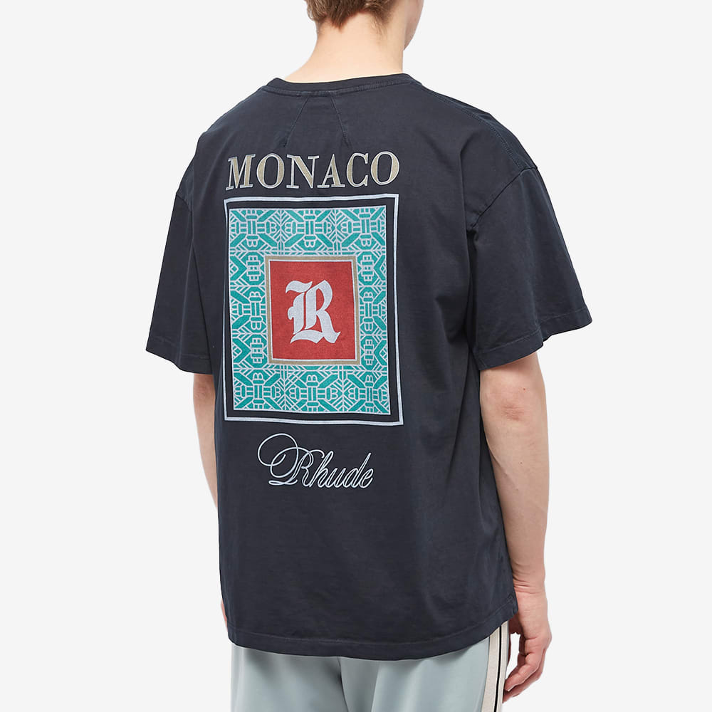 Rhude Monaco Tee Vintage Black | END. (AU)