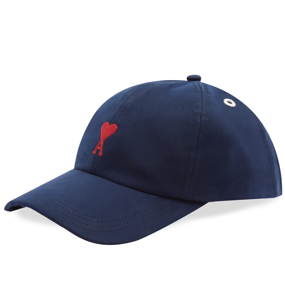 AMI Paris Small A Canvas Cap Night Blue | END. (US)