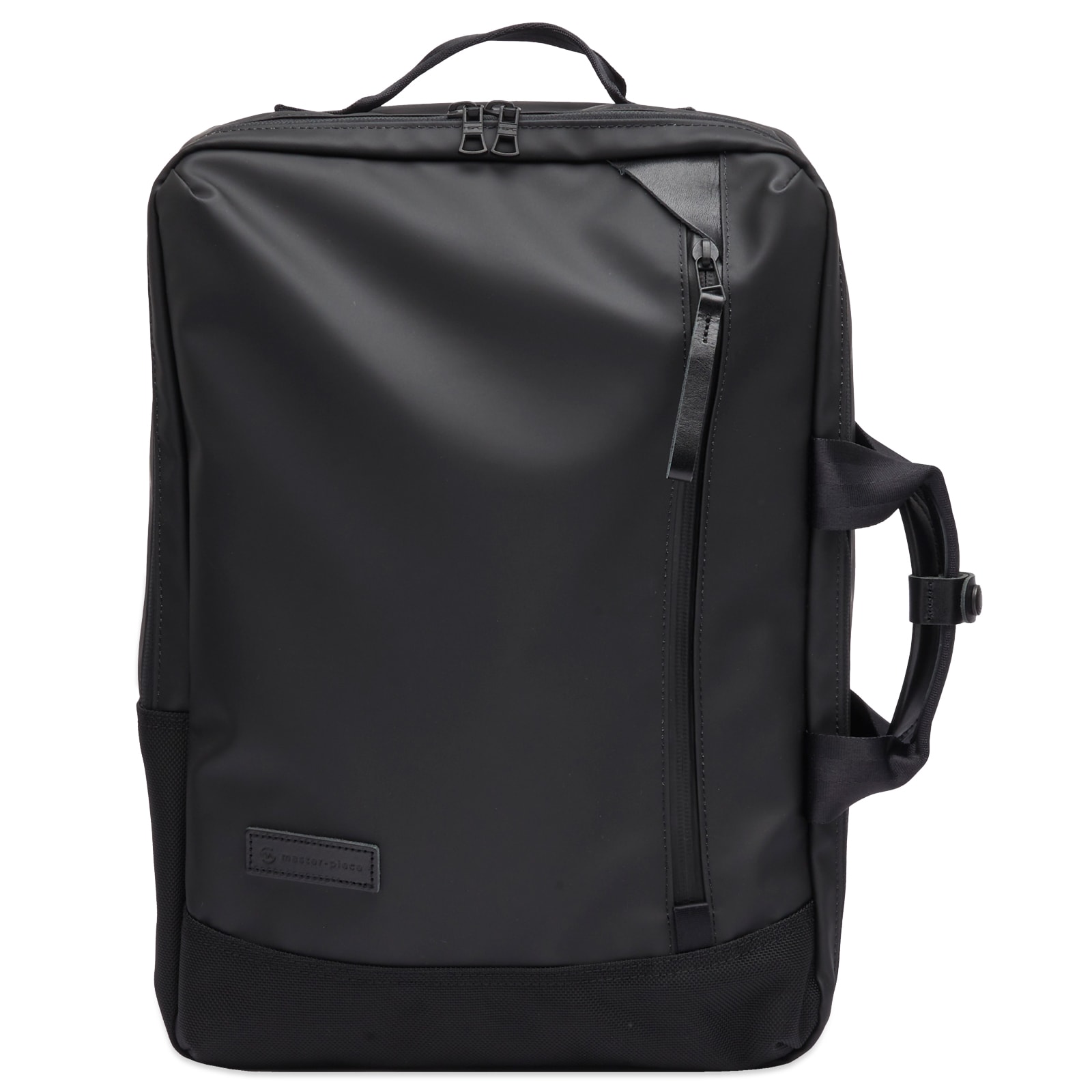 Master-Piece Slick 2-Way Backpack Black - Curated Menswear