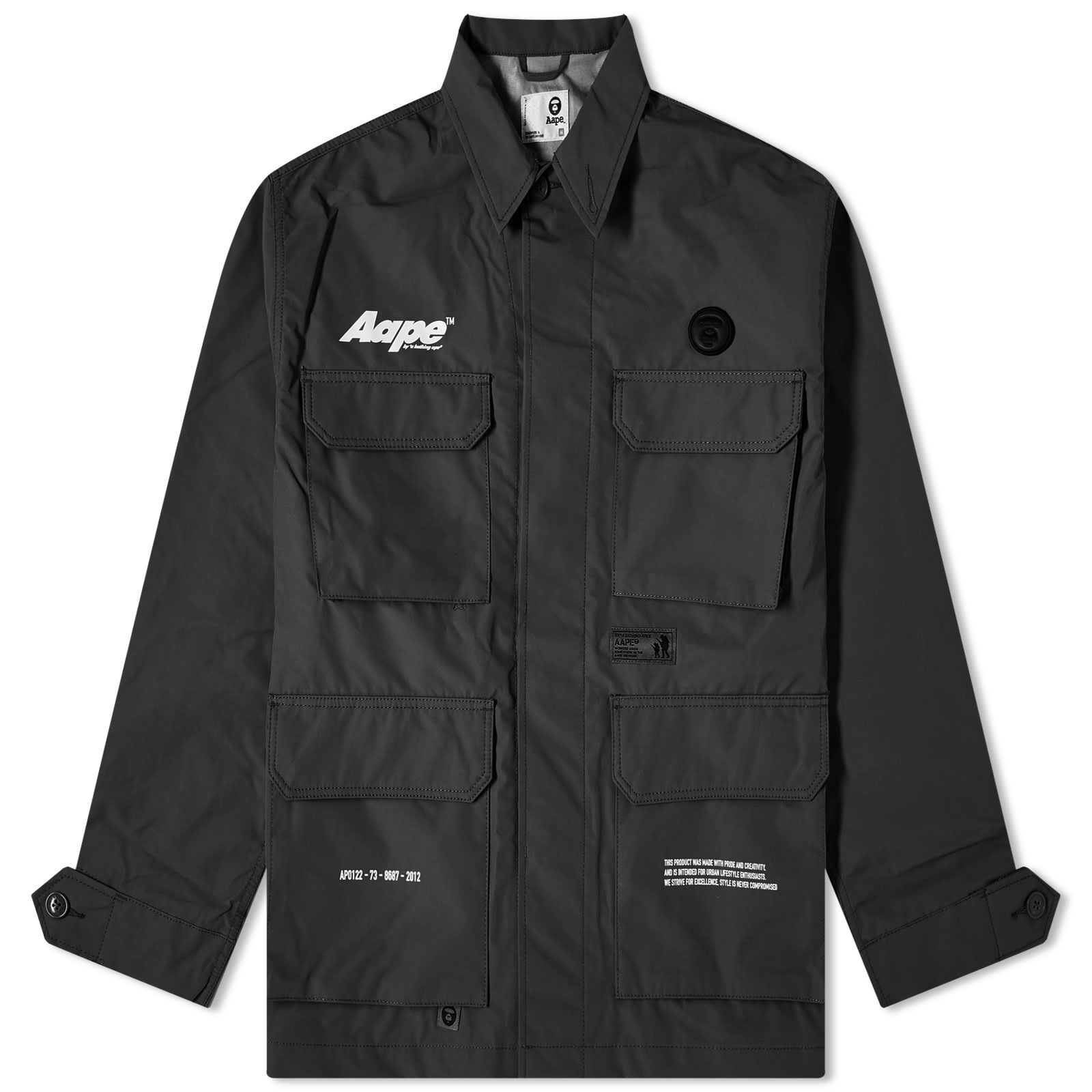 AAPE Mountain Jacket Black | END. (KR)